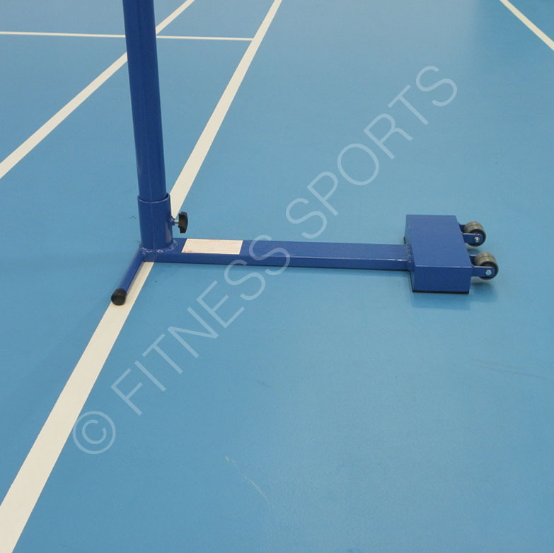 Wheeled Badminton Posts. Indoor Badminton Posts | Fitness Sports Equipment