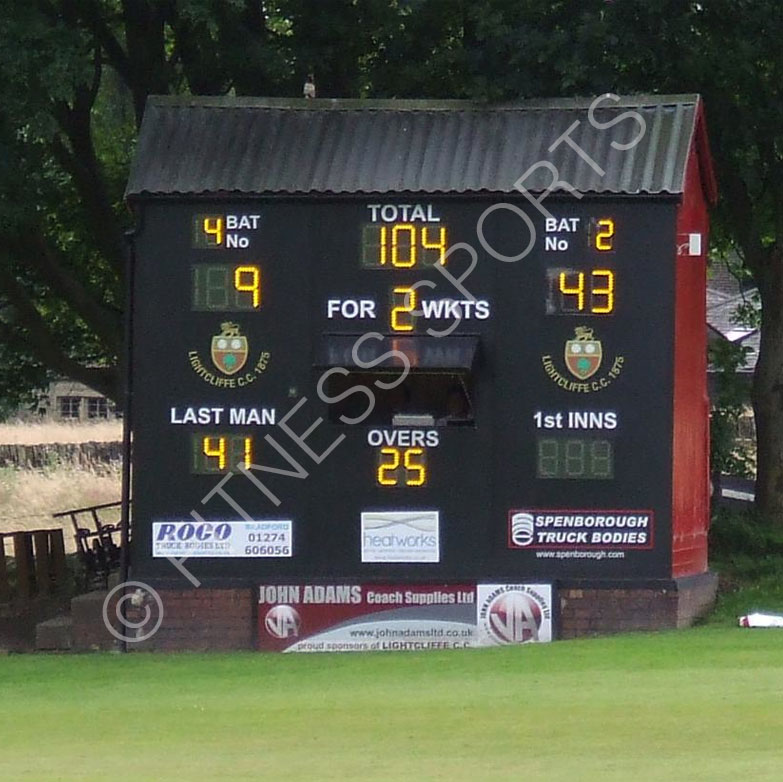 Wooden Outdoor Cricket Scoreoxes For Junior & Senior Cricket | Fitness ...