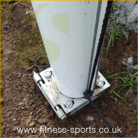 Folding Boundary Net Posts