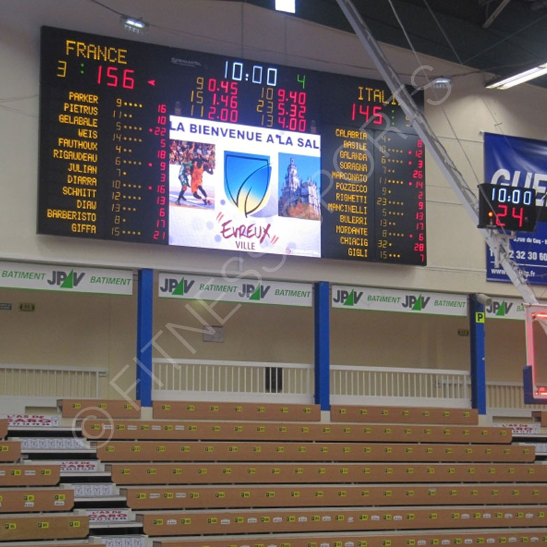 Intergrated Video Display Scoreboard