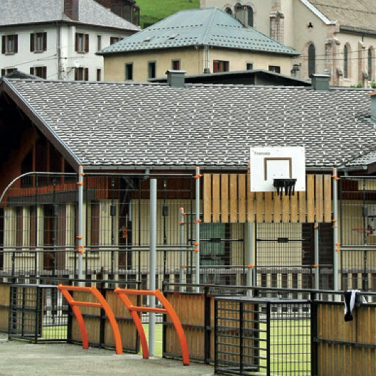 OMG 870 Wood & Steel Outdoor Sports Pitch MUGA Multi Use Games Area ...